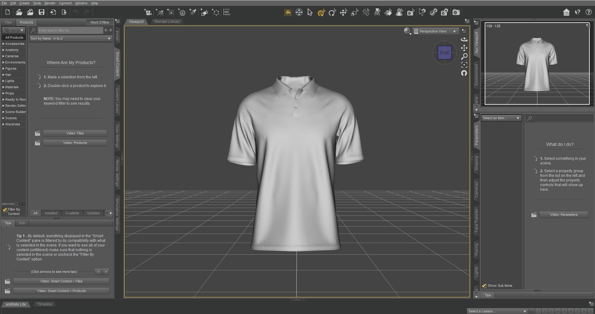 Men polo tee shirts 3D model | CGTrader