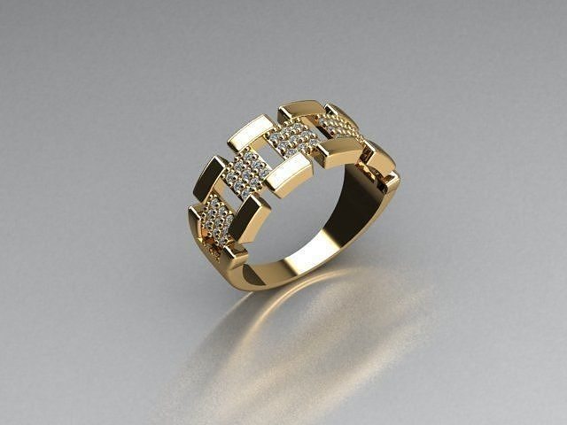jewelry ring 3D model 3D printable | CGTrader