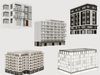 Residental building collection 3D model | CGTrader