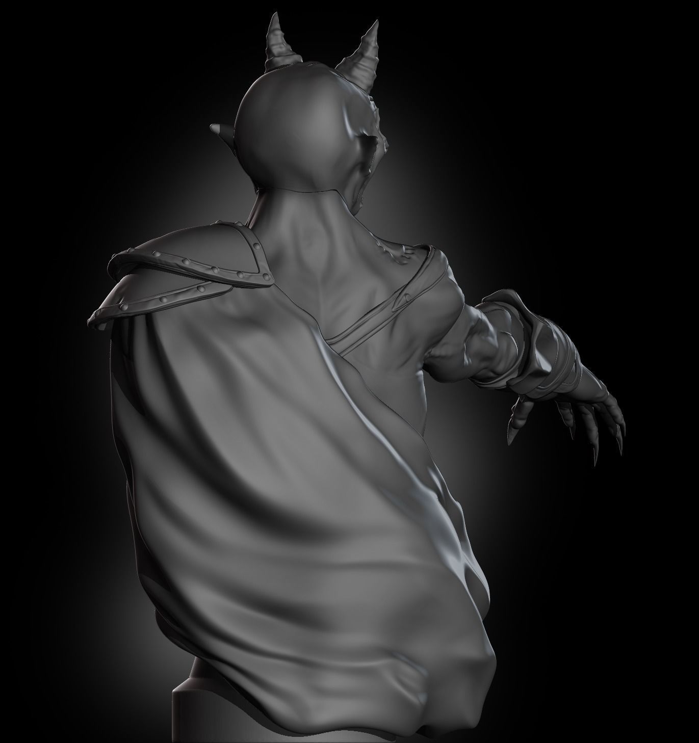 Demon Leader free 3D model 3D printable | CGTrader