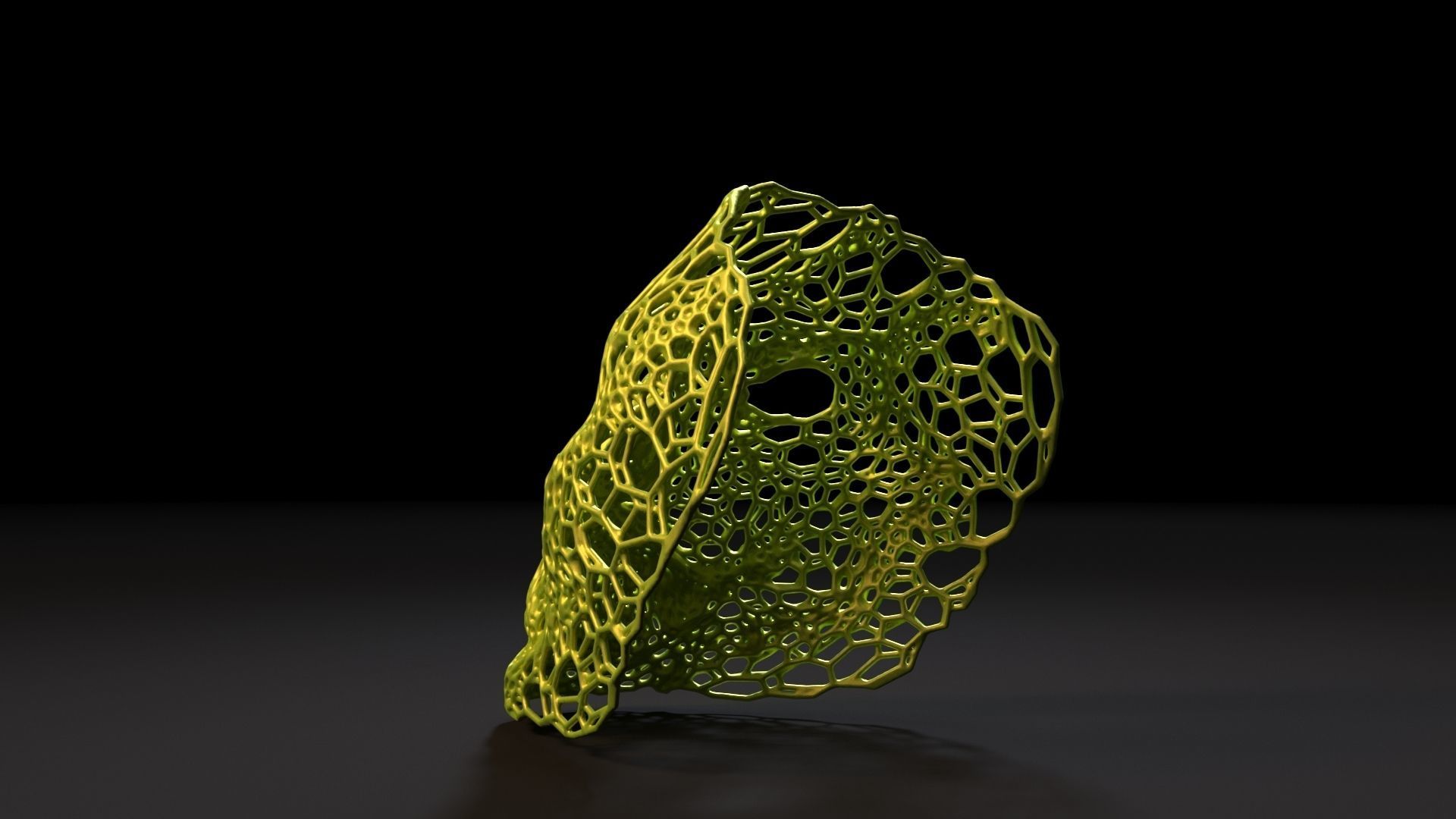 Halloween zombie mask 3D model 3D printable | CGTrader