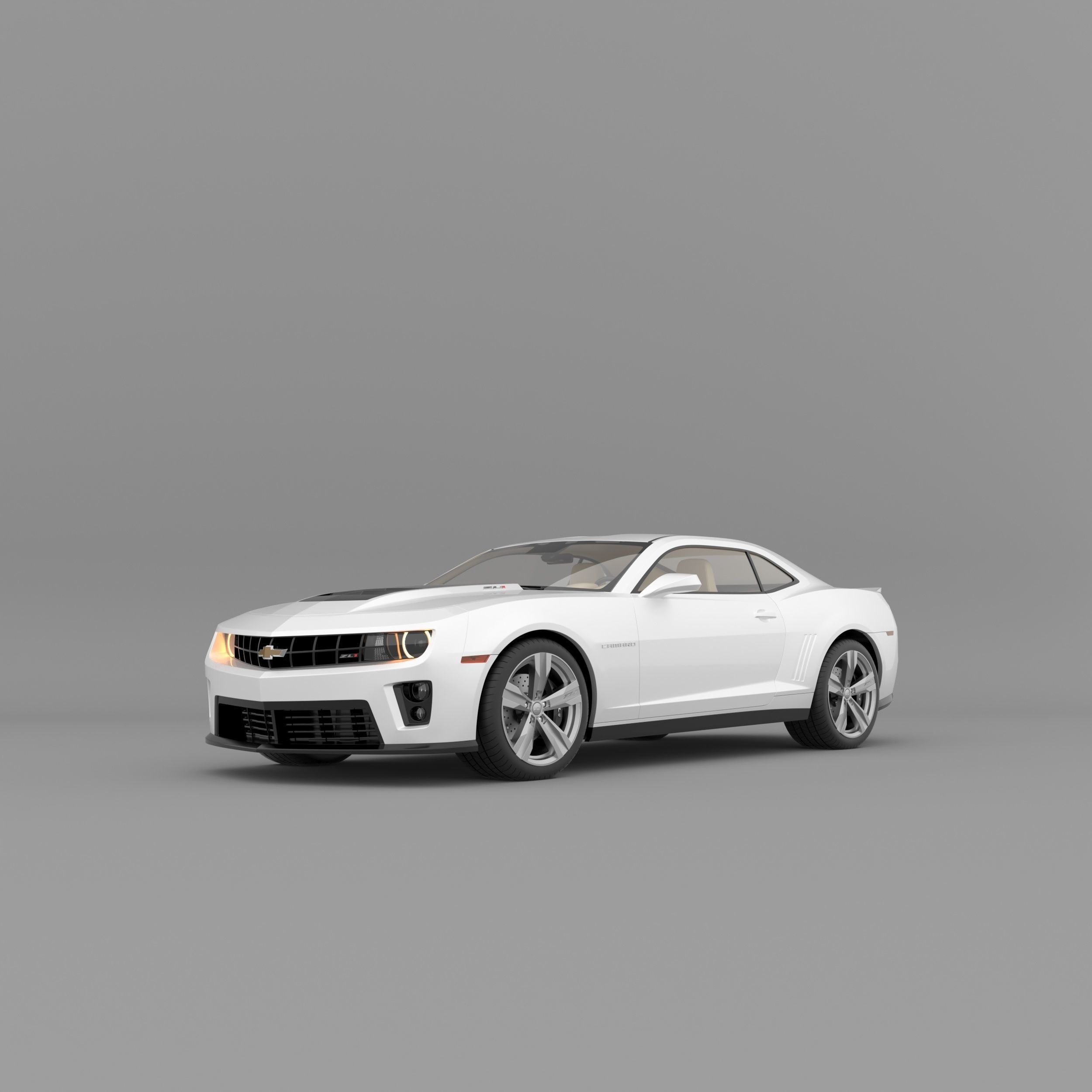 3D model Chevrolet Camaro 2016 in high quality VR / AR / low-poly ...