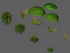 3D model Moss Realistic Pack VR / AR / low-poly | CGTrader