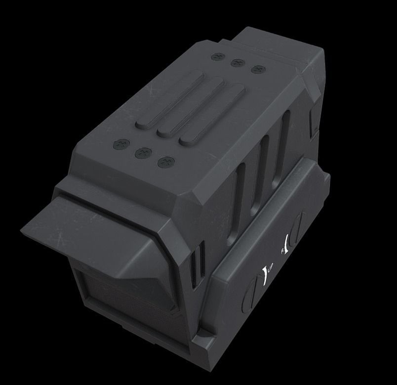 3D model EG1 Reflect Sight Scope VR / AR / low-poly | CGTrader