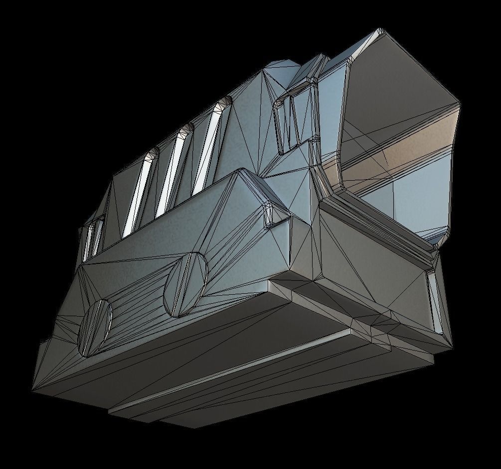 3D model EG1 Reflect Sight Scope VR / AR / low-poly | CGTrader