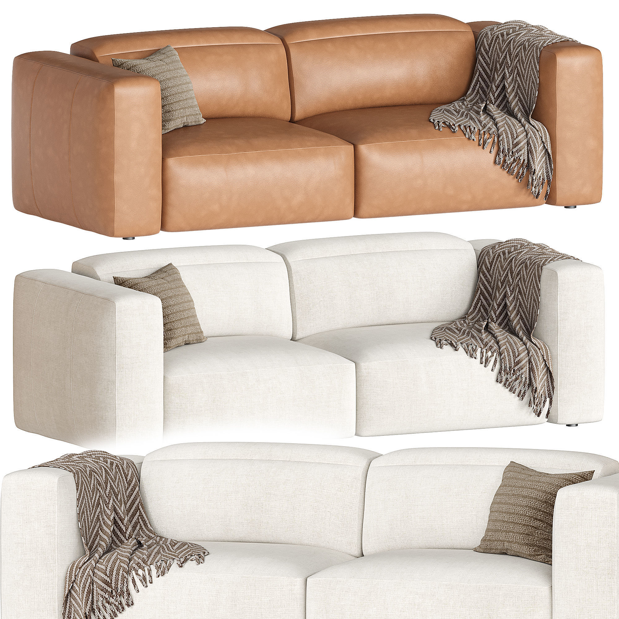 Radley sofa 3D model | CGTrader