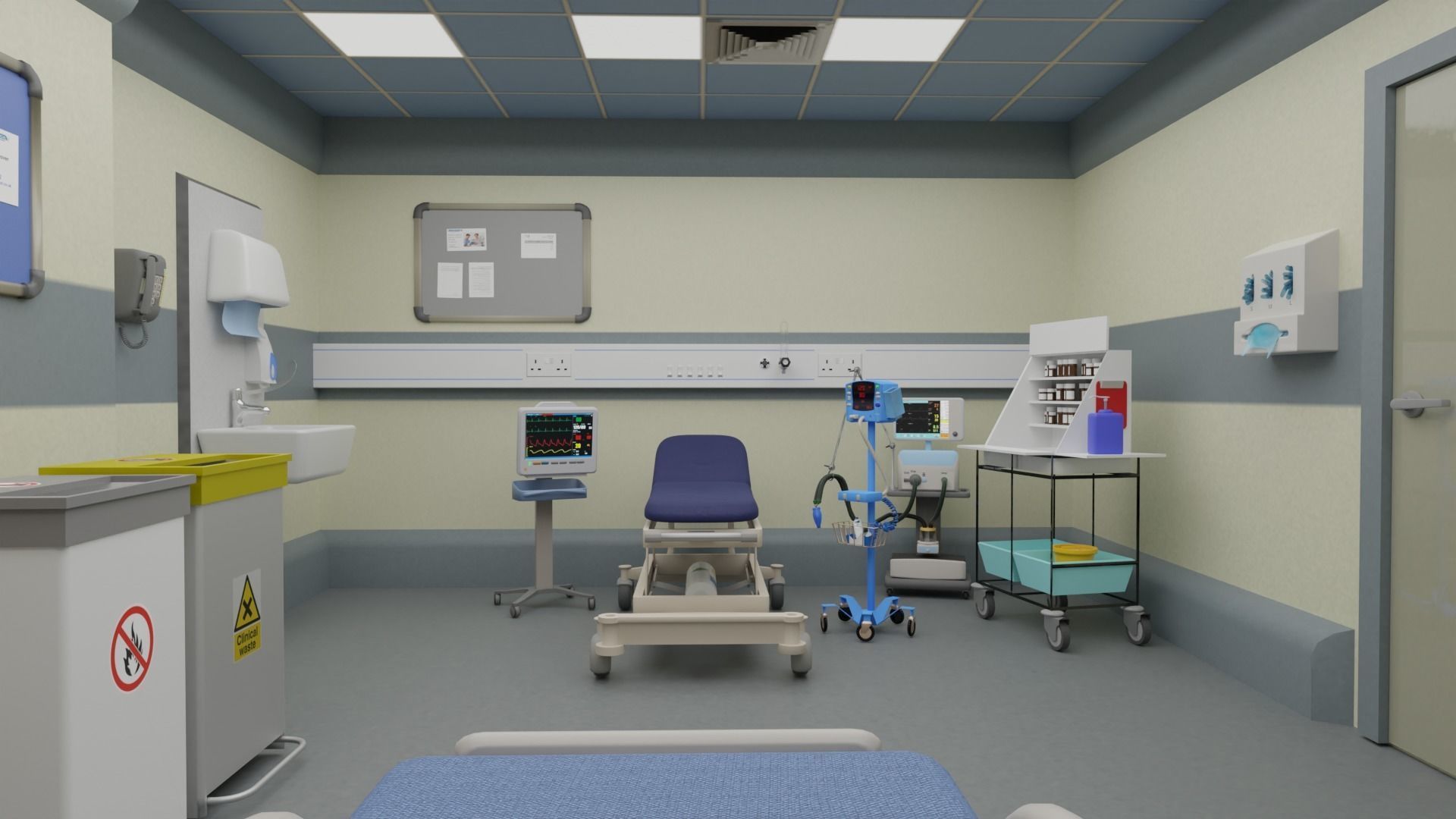 Hospital Asset Collection 3D model | CGTrader