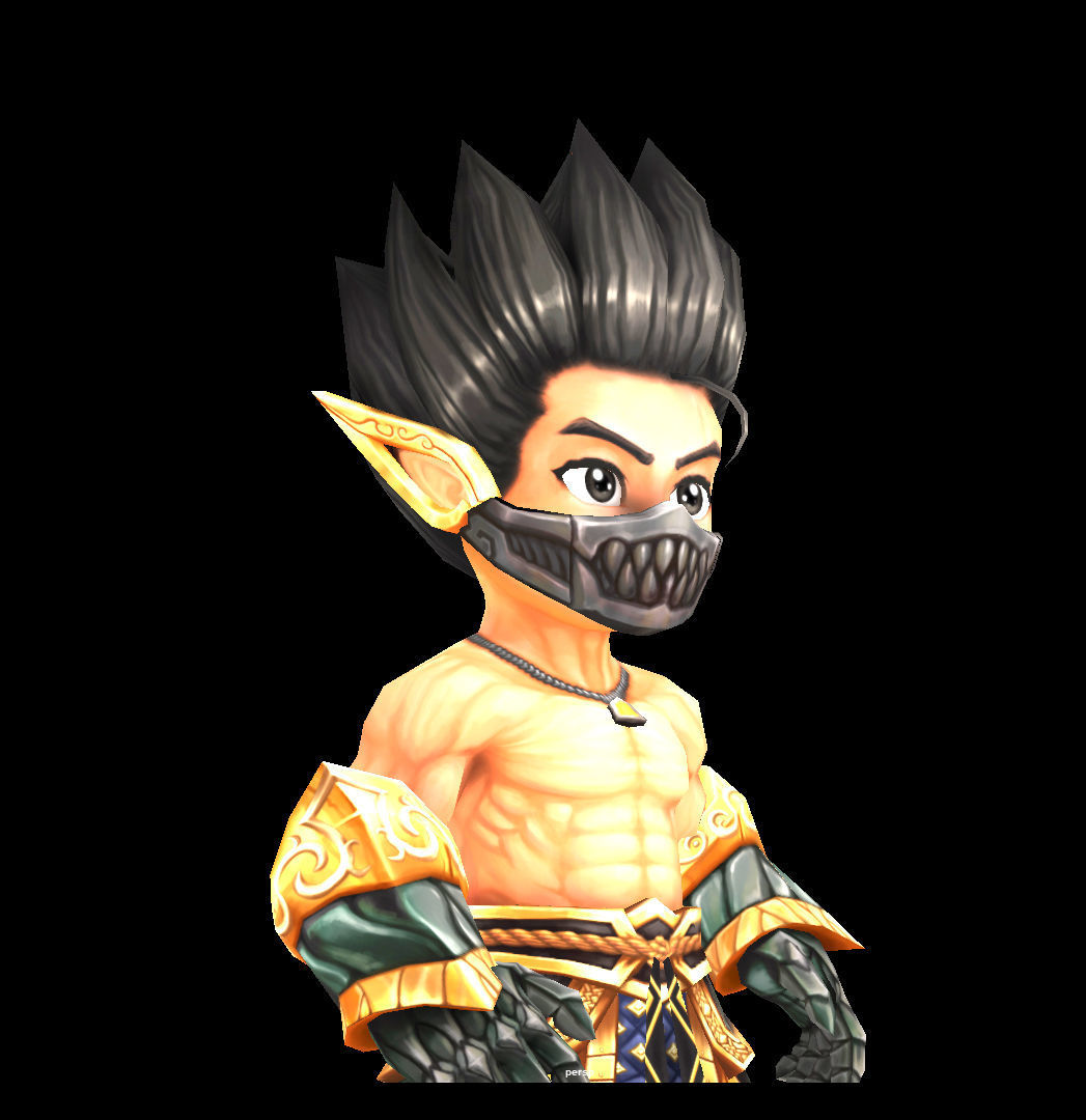 3D model Child Fighter Character 3d Low poly VR / AR / low-poly | CGTrader