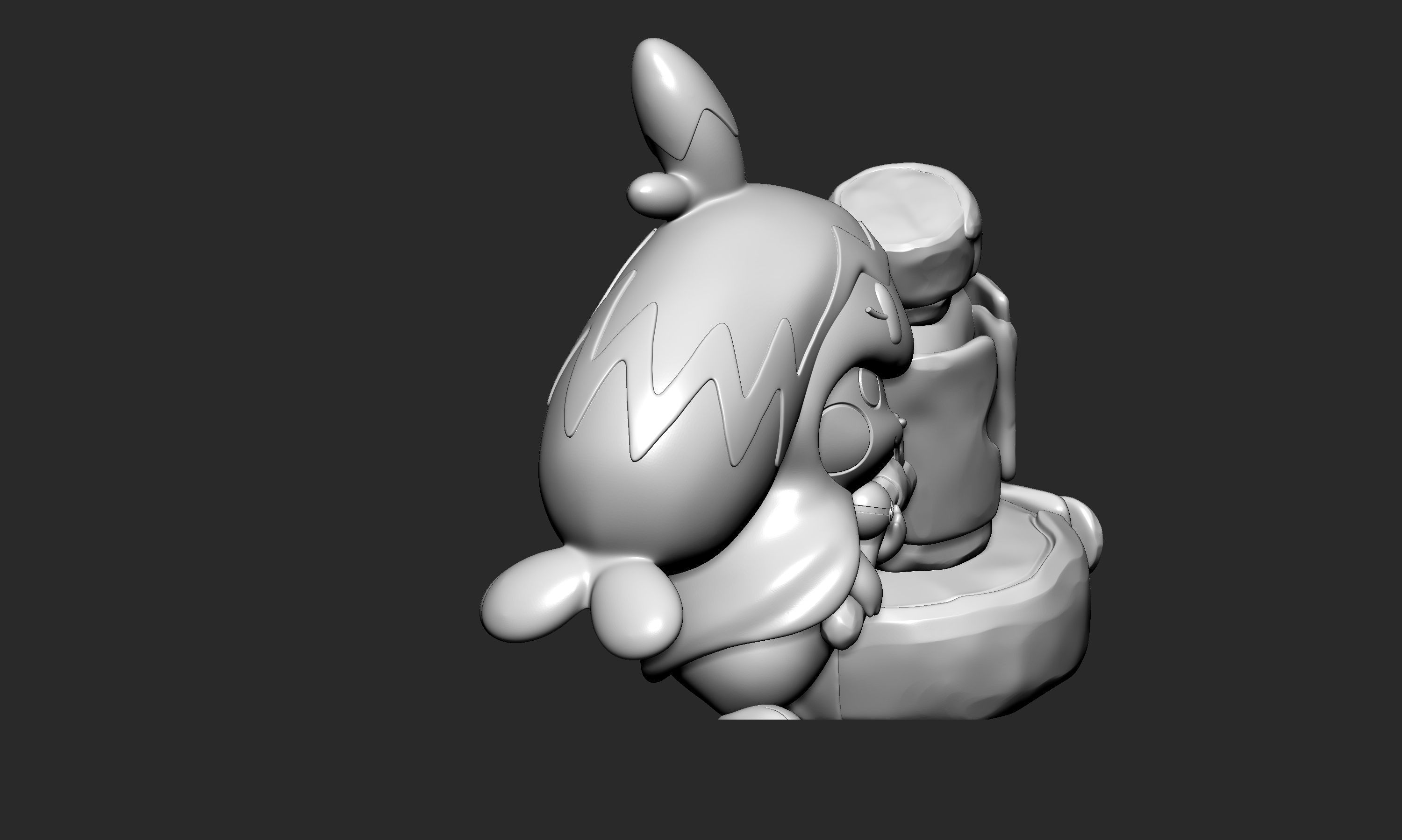 Pokemon - Pikachu Tinkatink Tinkatuff and Tinkaton Cosplay 3D model 3D ...