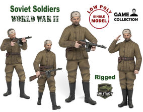 Animated Soviet 3D Models | CGTrader