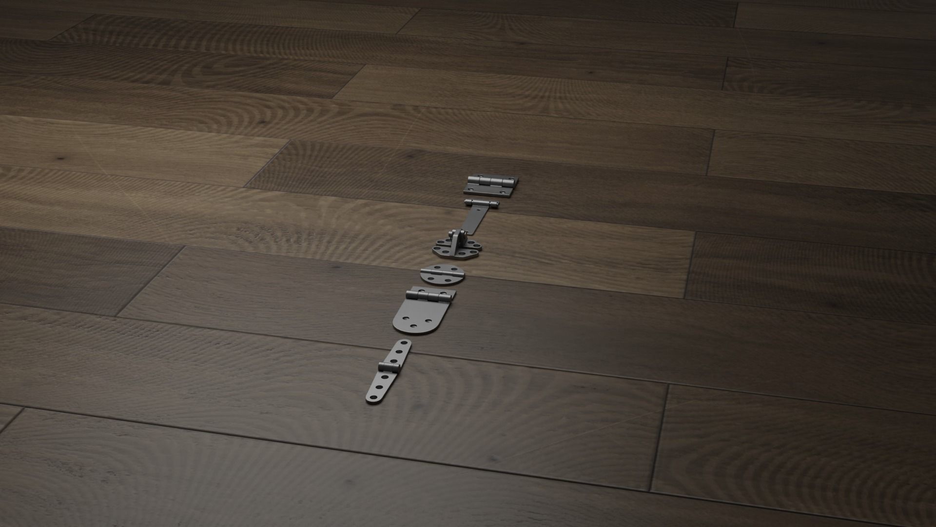 hinge collection 3D model | CGTrader