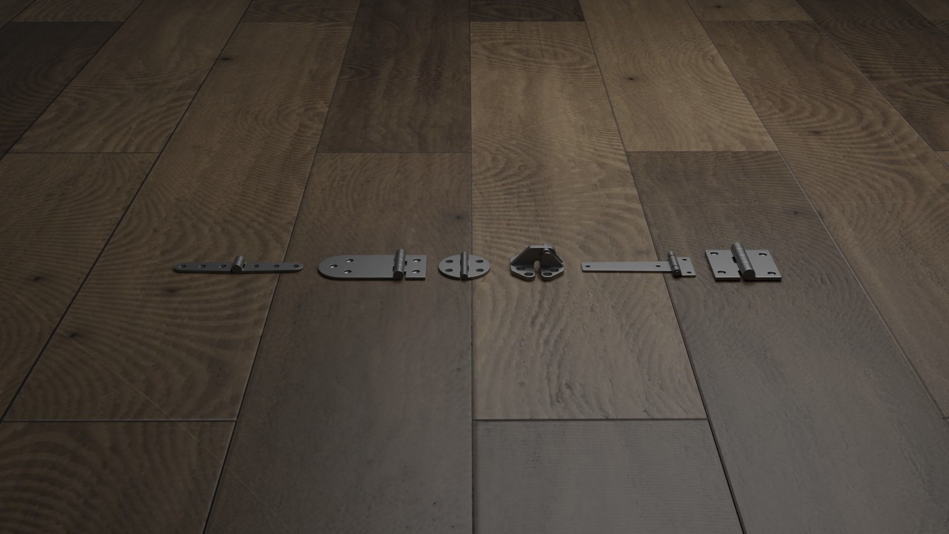 hinge collection 3D model | CGTrader