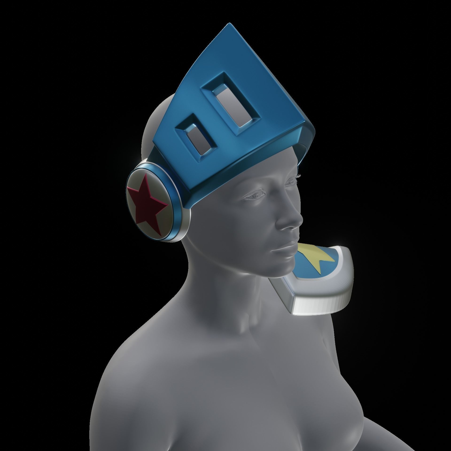 Arcade Riven armor sword cosplay League of Legends 3D 3D model 3D ...