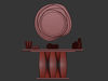 Cordon Mirror and Spiro Console 3D model | CGTrader