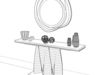 Cordon Mirror and Spiro Console 3D model | CGTrader