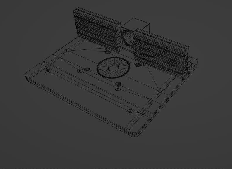 ROUTER TABLE INSERT 3D model | CGTrader