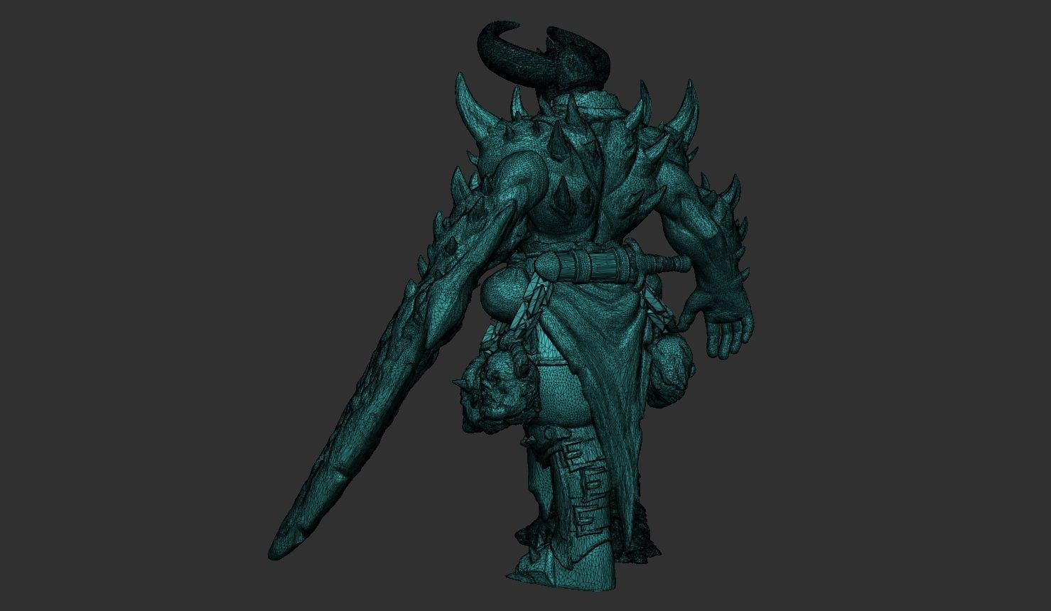 Goreclaw Raider - Blade 3D model 3D printable | CGTrader