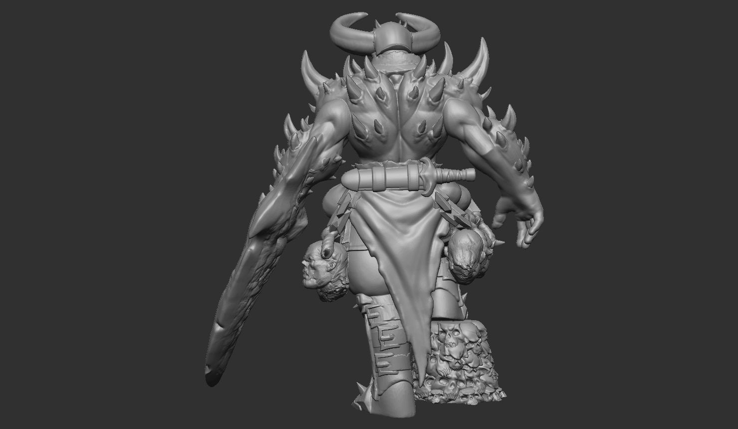 Goreclaw Raider - Blade 3D model 3D printable | CGTrader