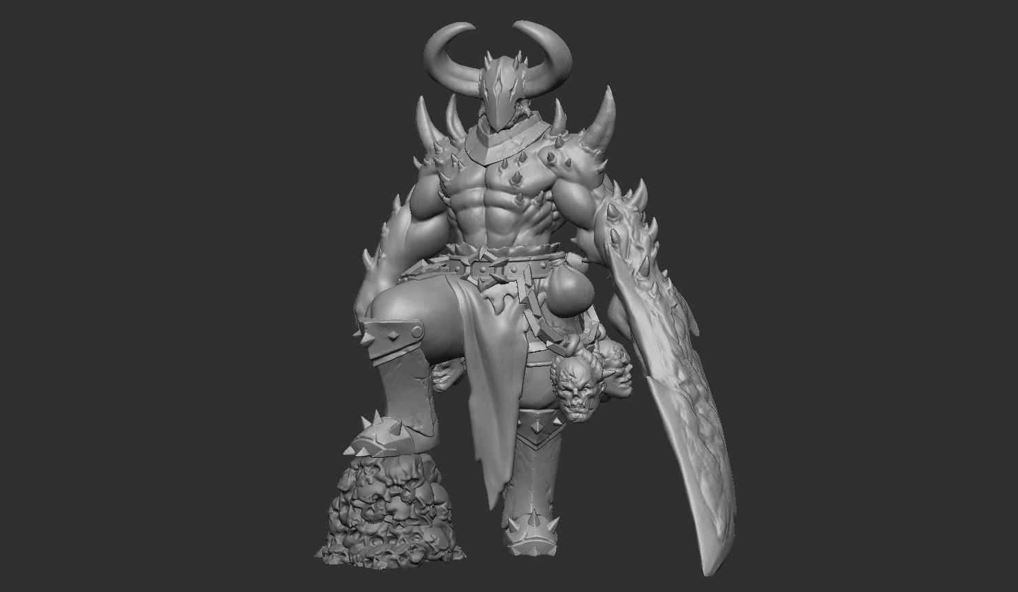 Goreclaw Raider - Blade 3D model 3D printable | CGTrader