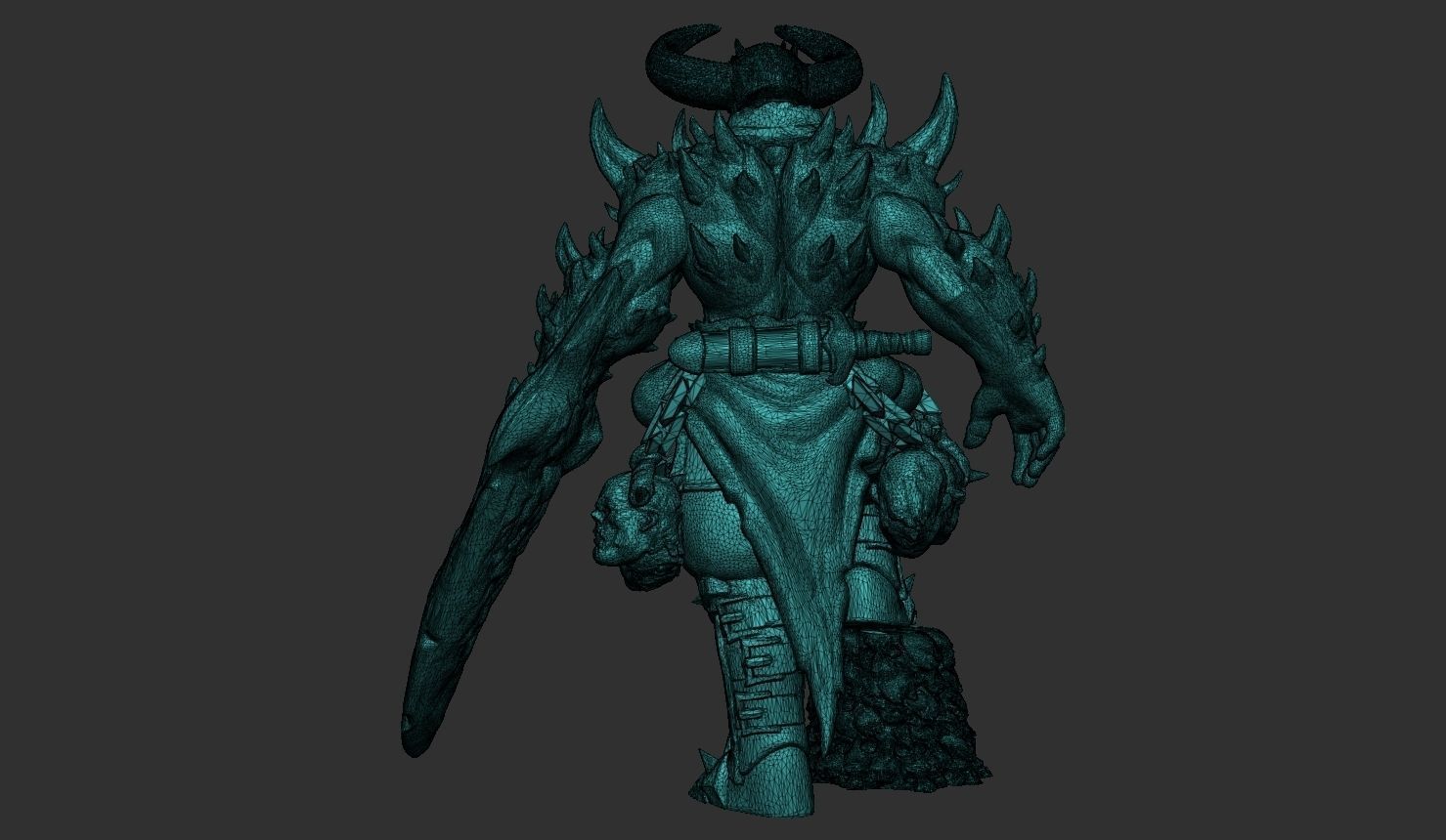 Goreclaw Raider - Blade 3D model 3D printable | CGTrader