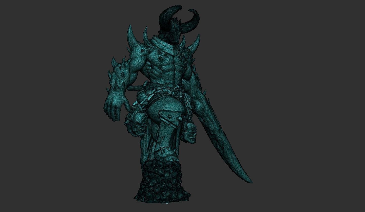 Goreclaw Raider - Blade 3D model 3D printable | CGTrader