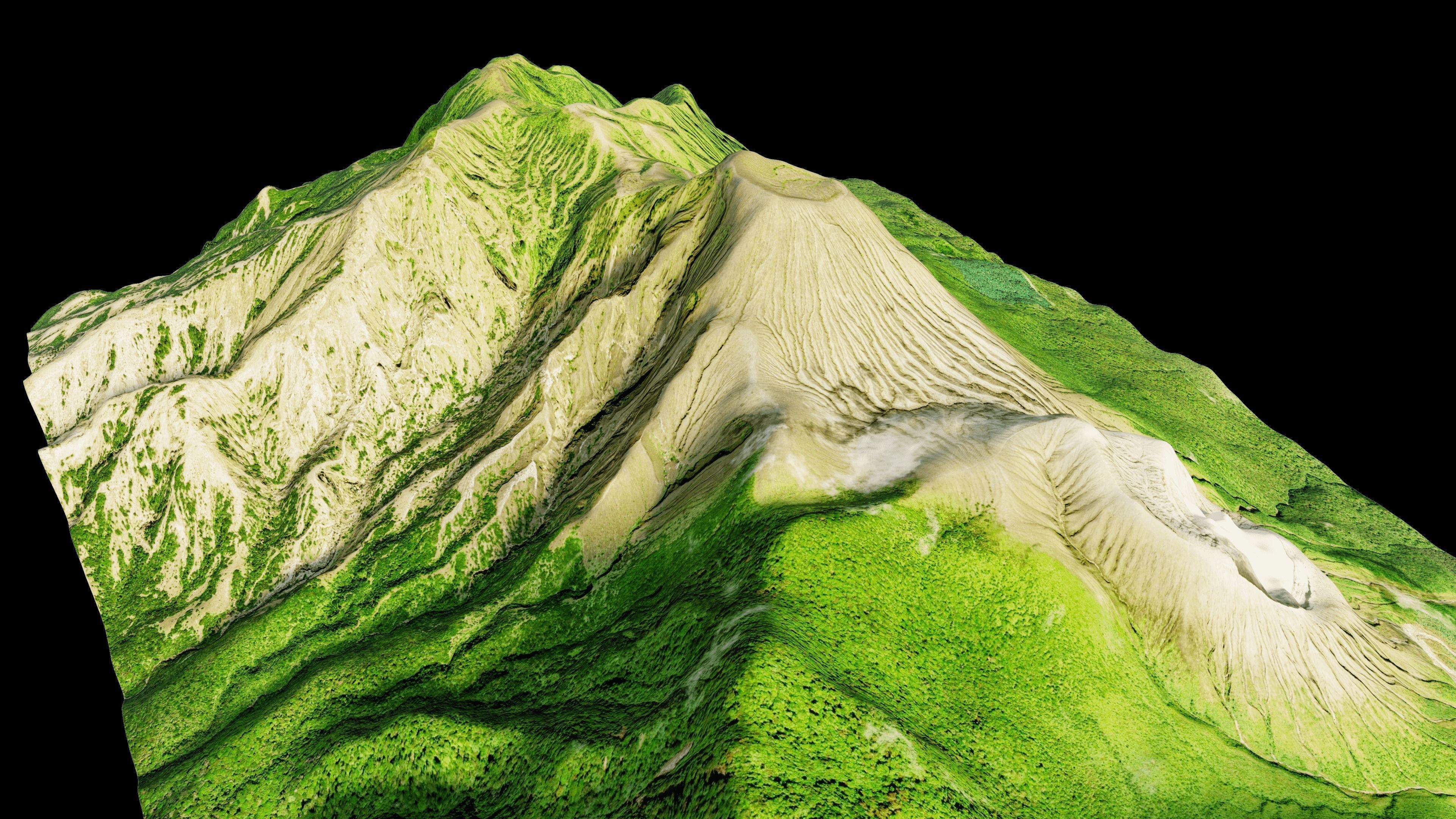 Rincon de la Vieja Volcano 3d Terrain 3D model | CGTrader