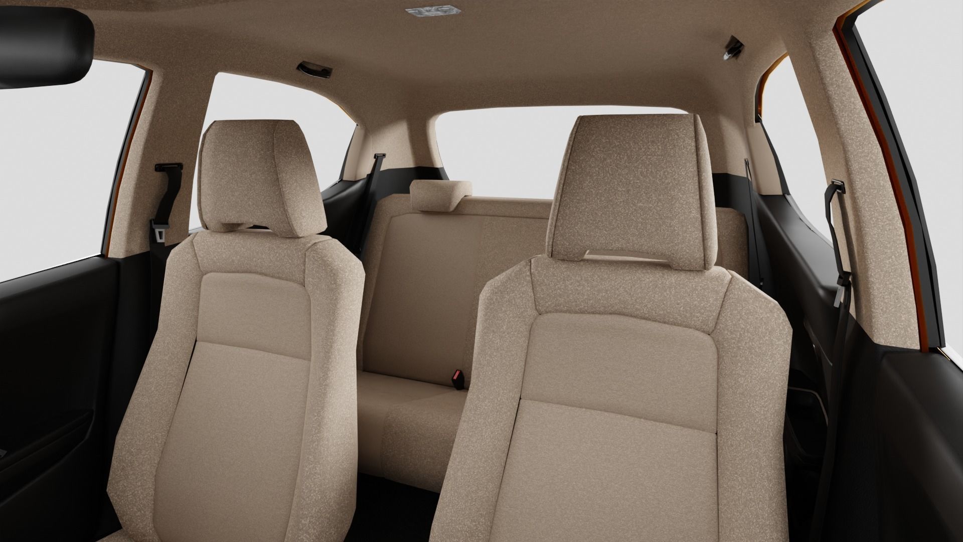 3D model Honda Brio Satya 2020 With Interior HQ Low Poly VR / AR / low ...