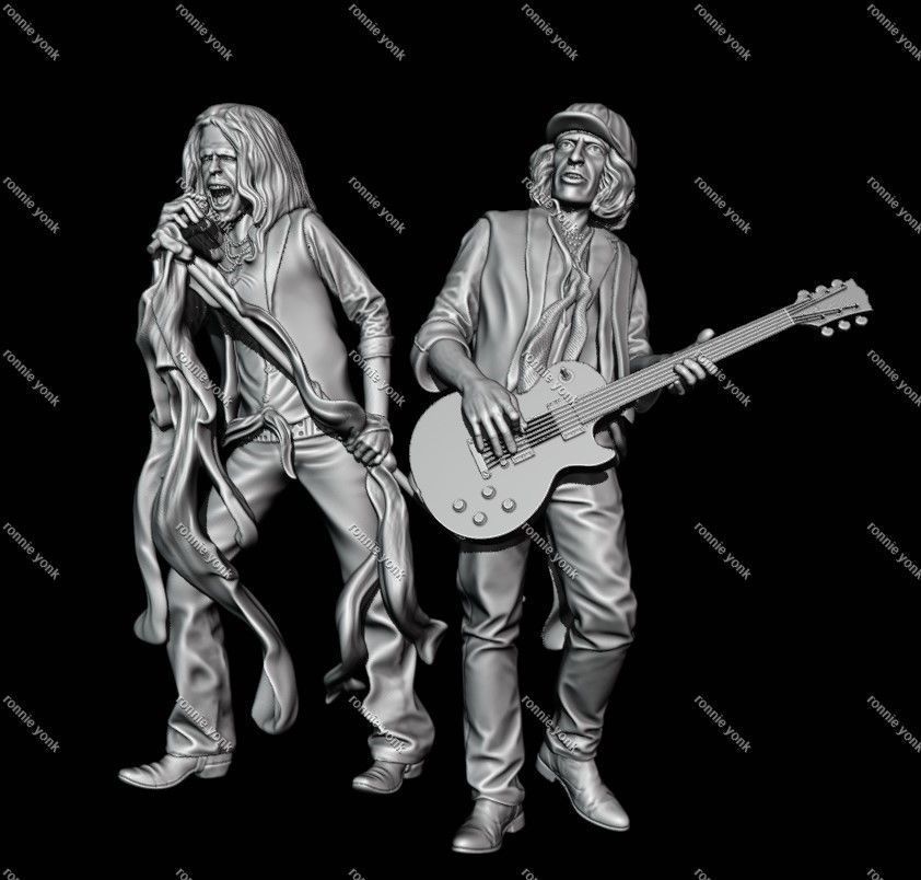 joe perry aerosmith - 3d printing 3D model 3D printable | CGTrader