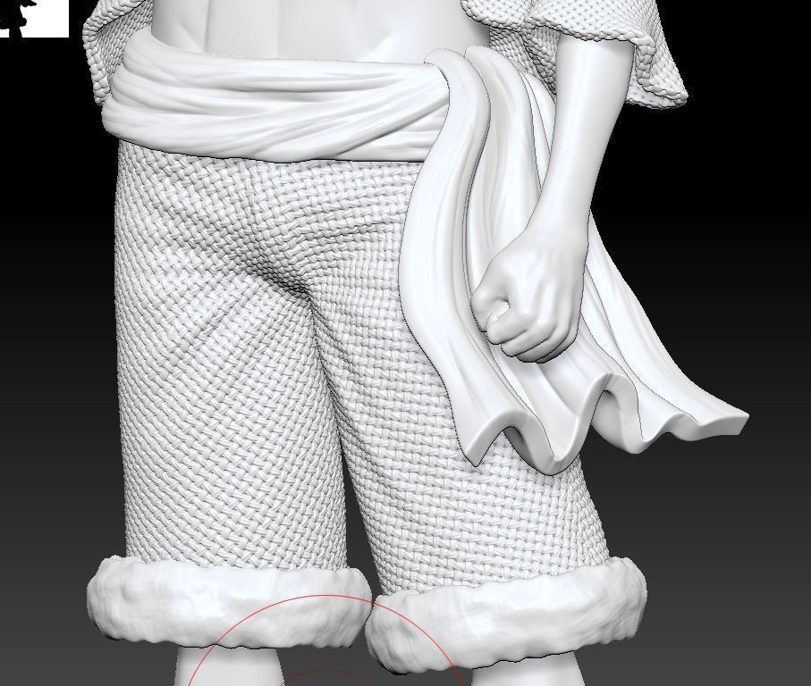 Luffy - One Piece 3D model 3D printable | CGTrader