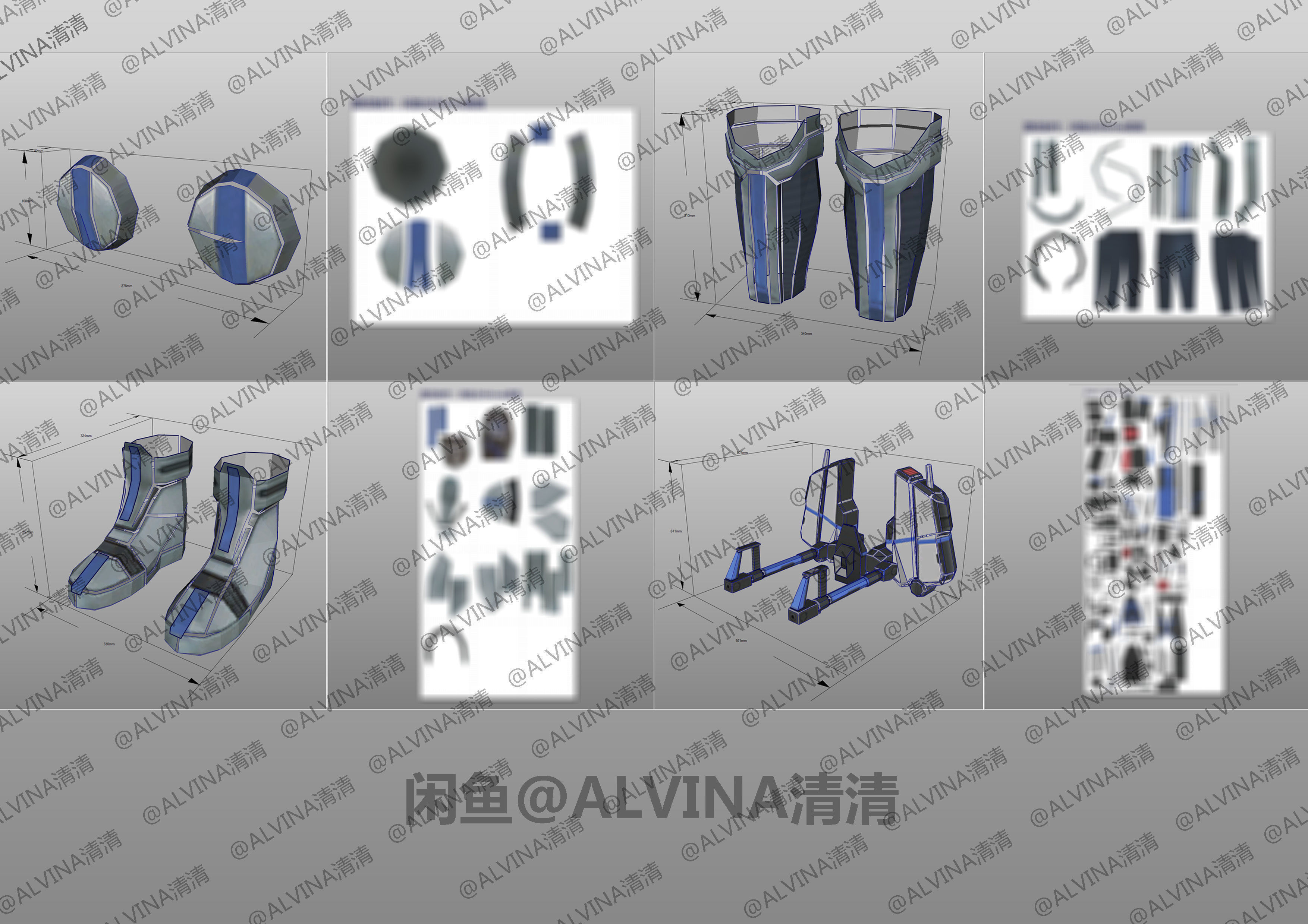 3D model Kamen rider Psyga pepakura Full VR / AR / low-poly | CGTrader