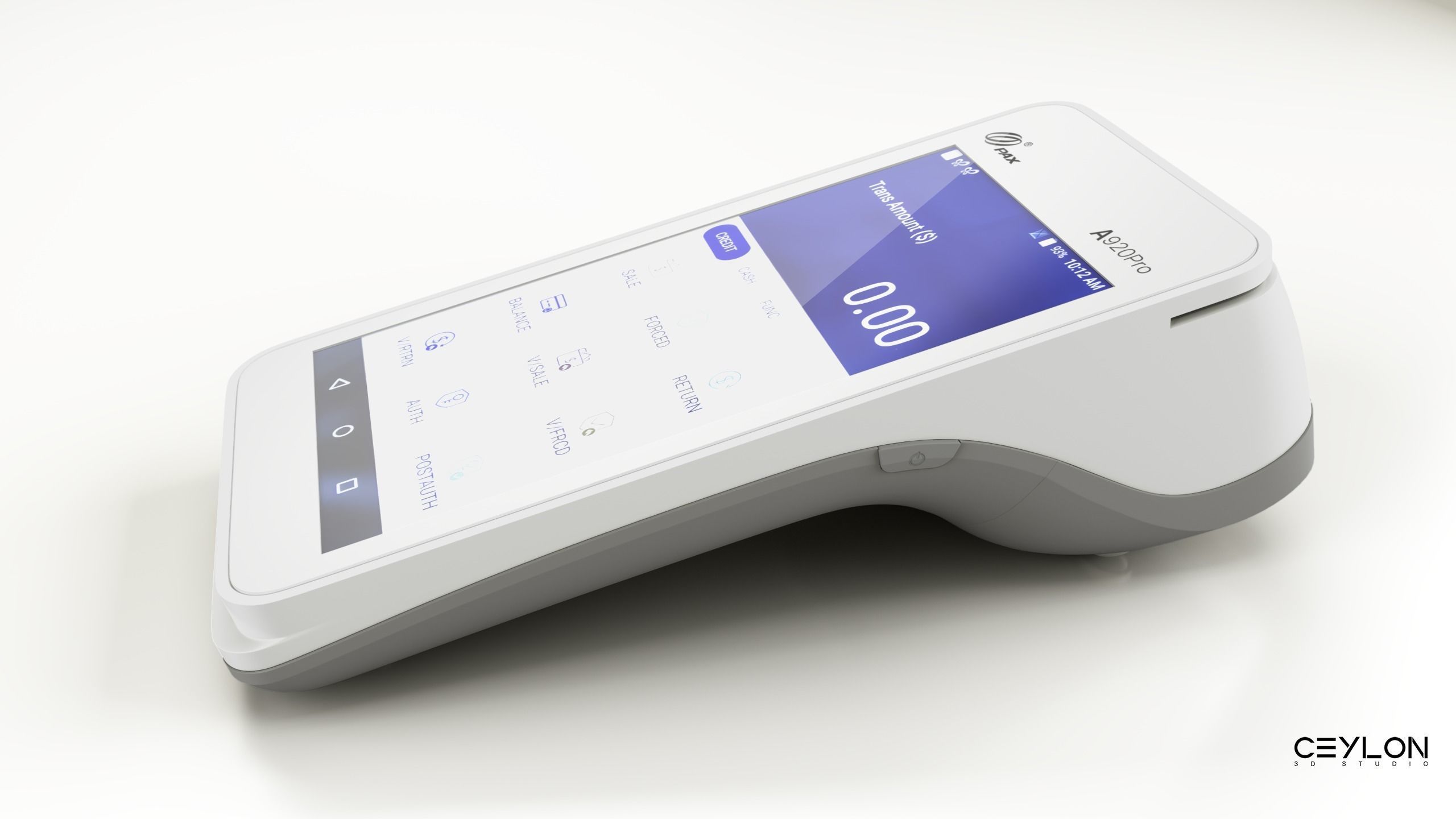 Pax A920Pro 3D model | CGTrader