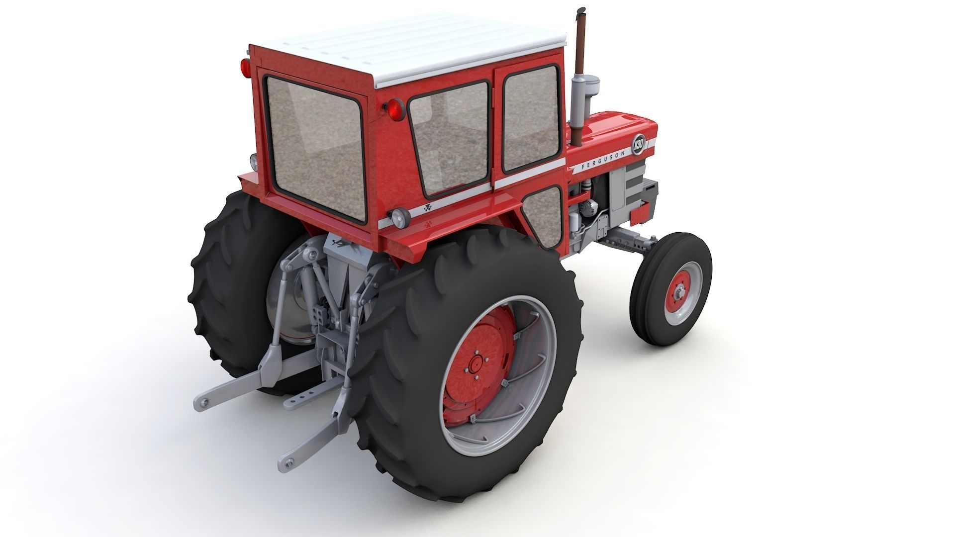 Massey Ferguson 1130 Cabine type1 Tractor 3D model | CGTrader