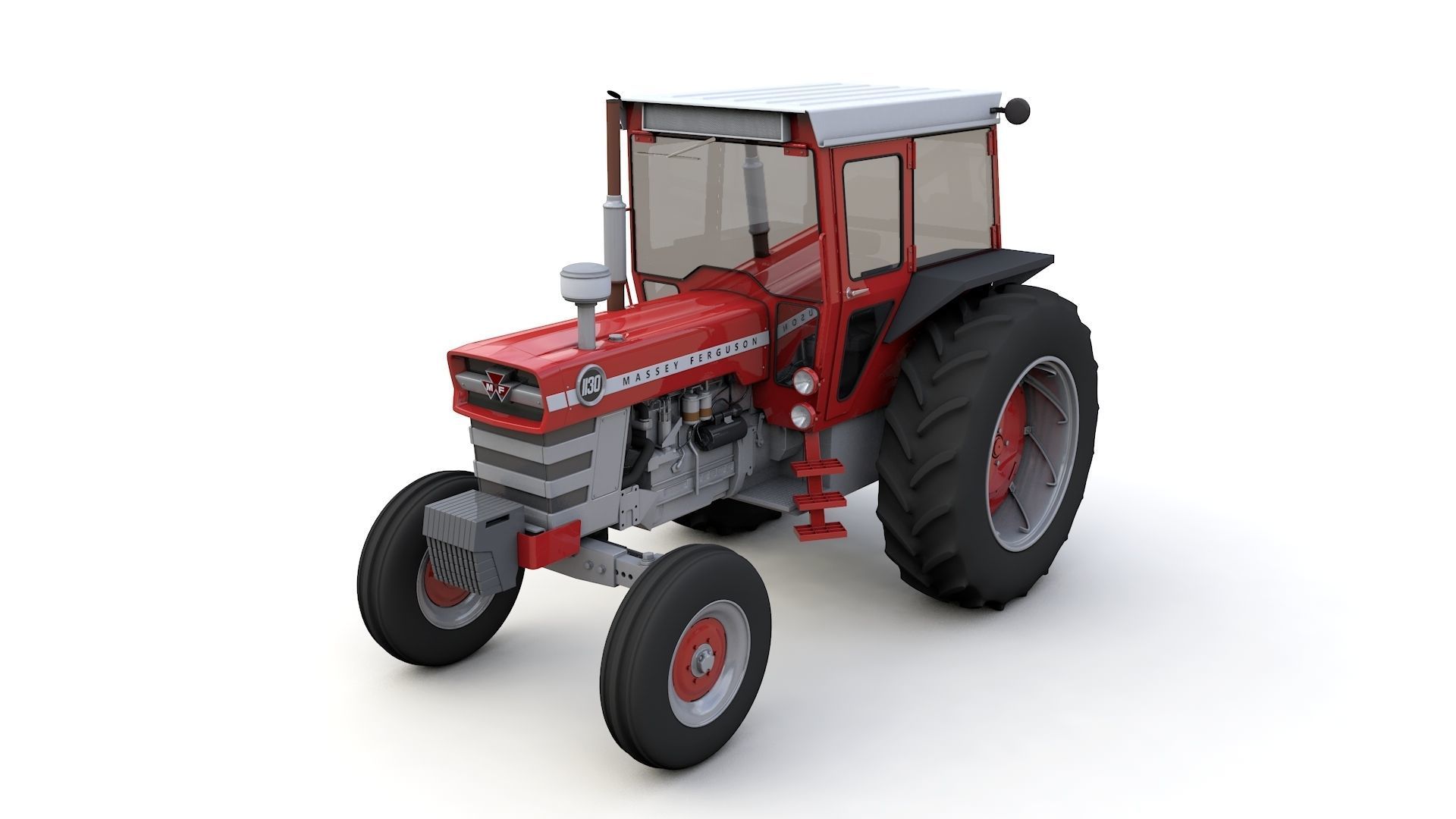 Massey Ferguson 1130 Cabine type2 Tractor 3D model | CGTrader