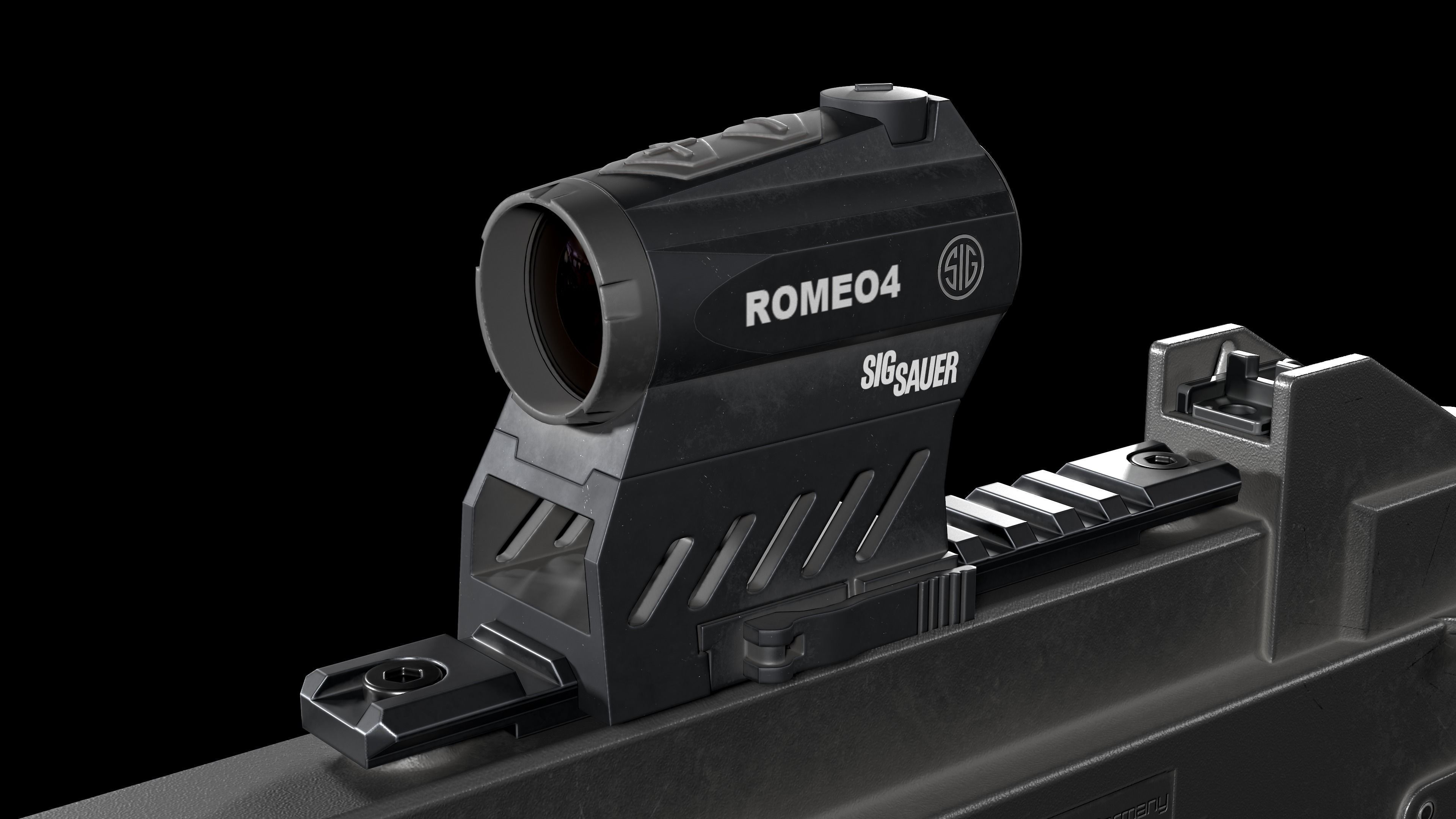 3D model Tactical SMG Heckler and Koch UMP 45 ACP VR / AR / low-poly ...