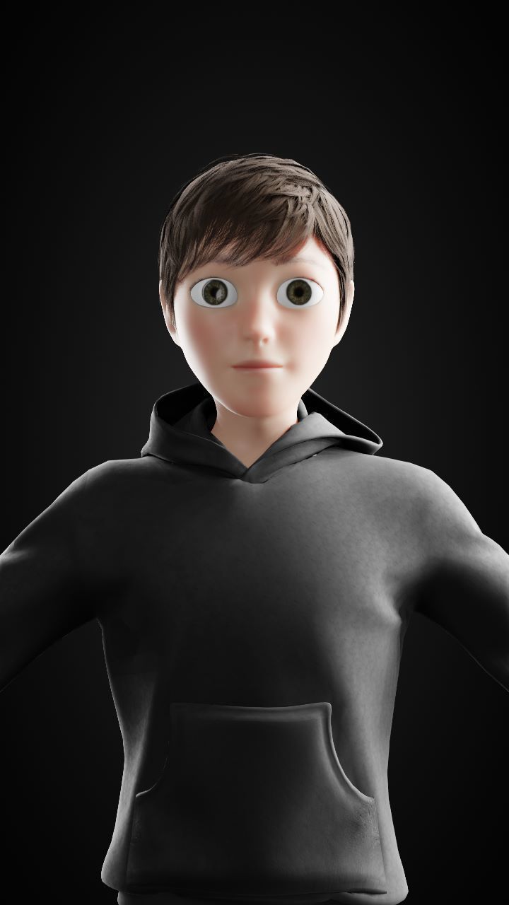 Muslim Family Bundle Complete Set of 9 Unique Characters 3D model ...