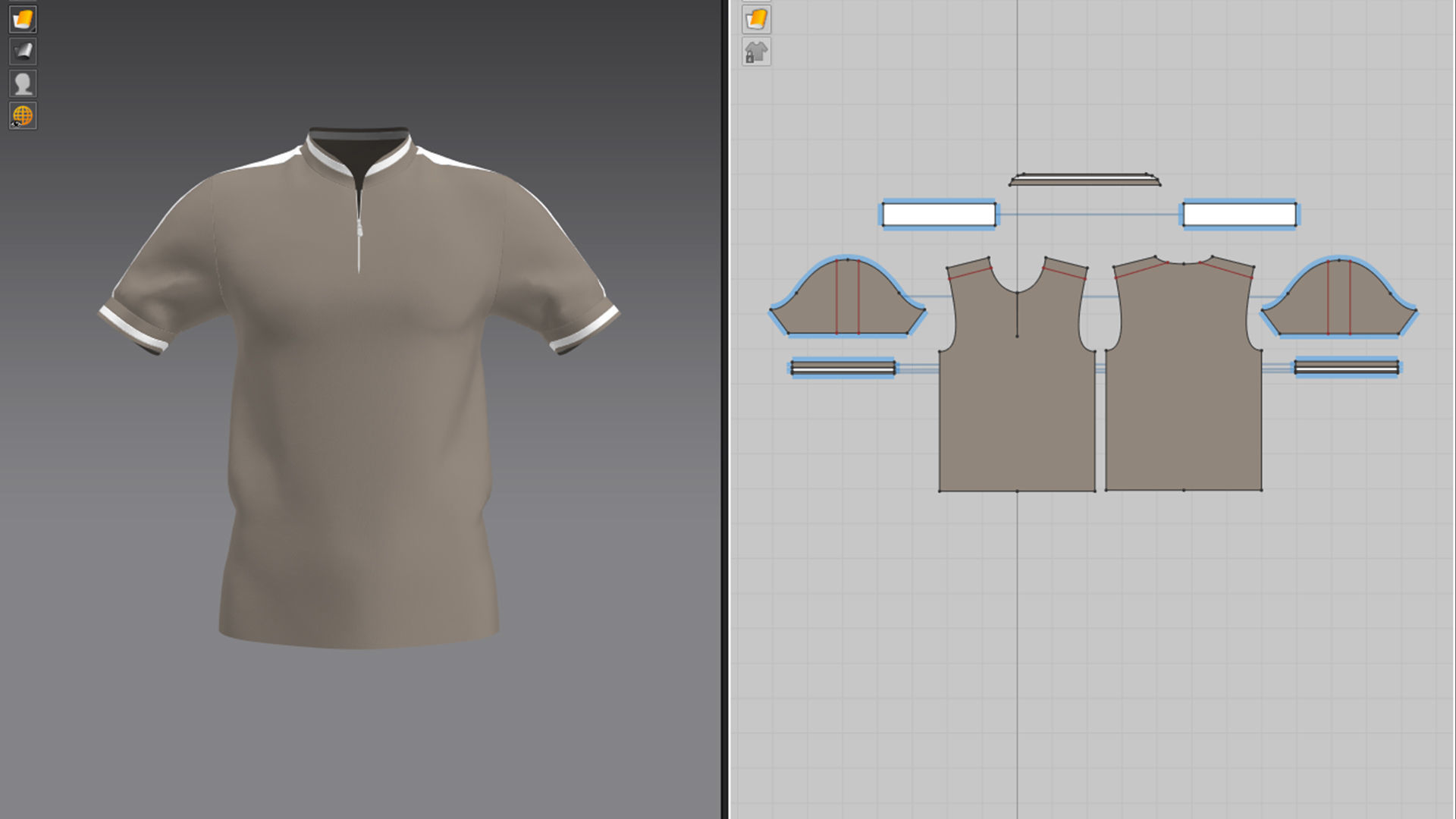 10 Mens polo shirts 3D model | CGTrader