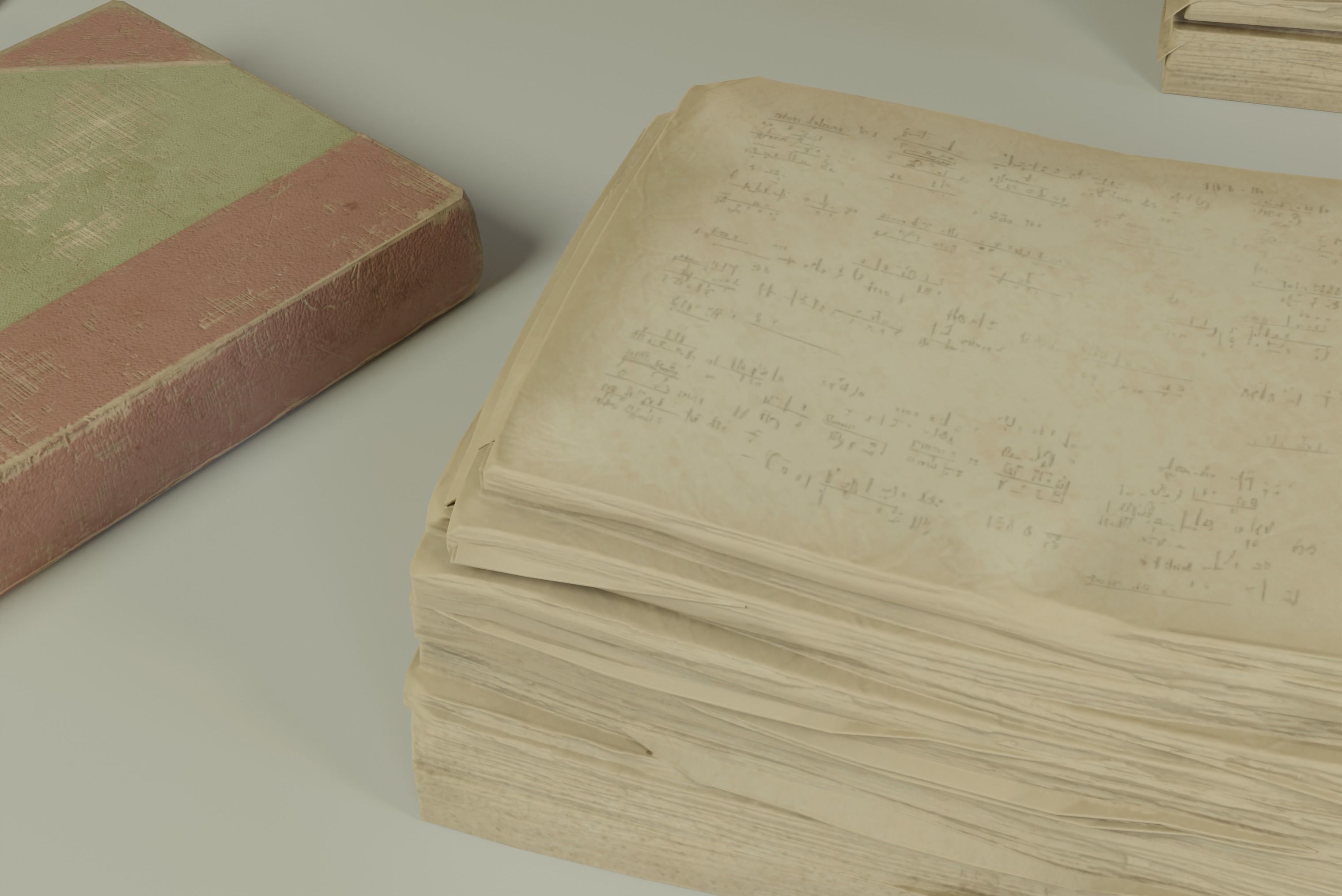 3D model Paper stuff pack VR / AR / low-poly | CGTrader