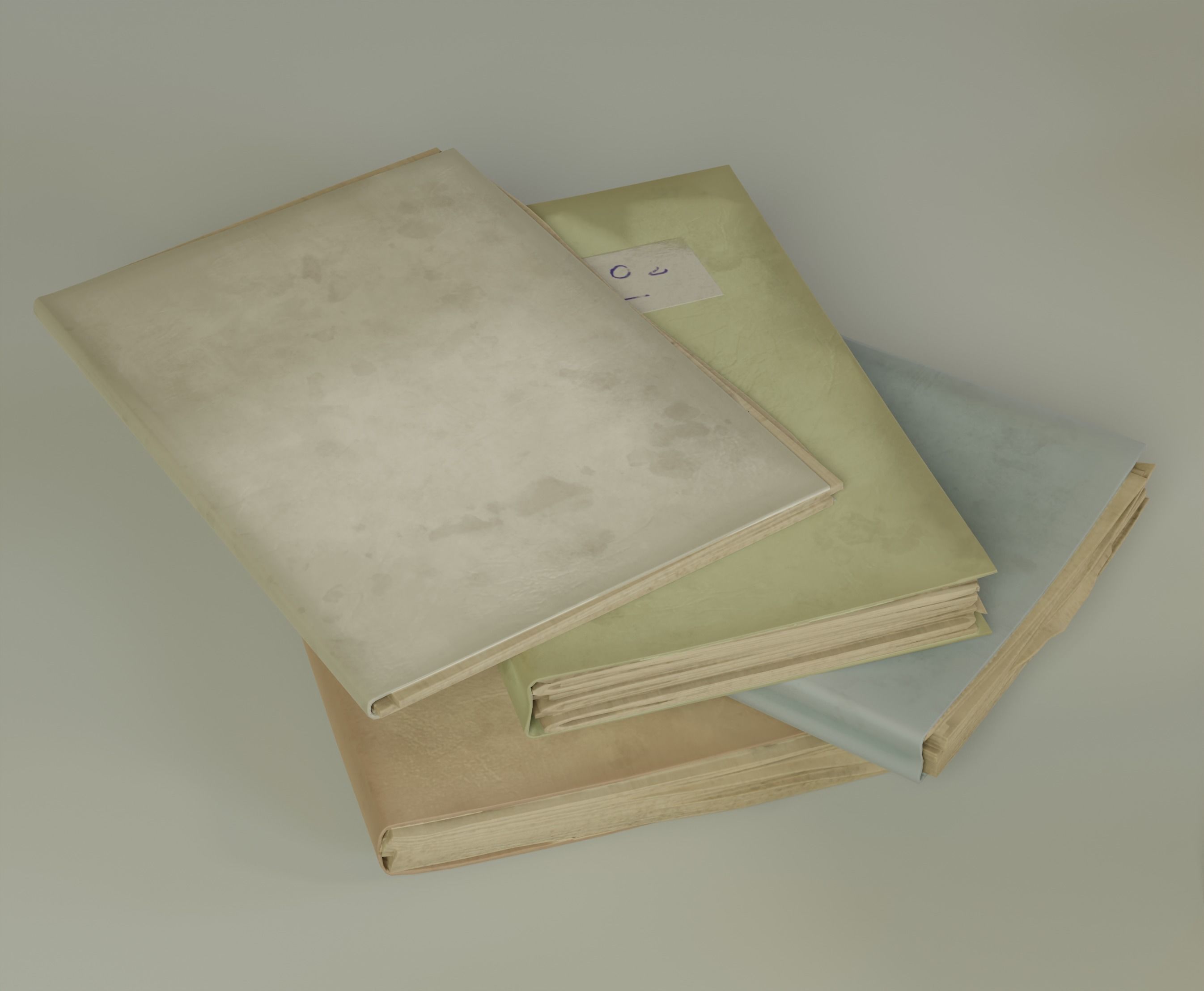 3D model Paper stuff pack VR / AR / low-poly | CGTrader