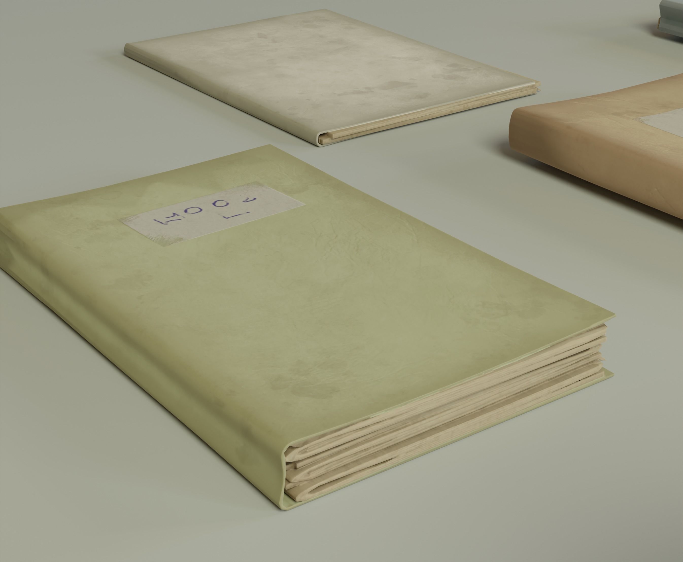 3D model Paper stuff pack VR / AR / low-poly | CGTrader