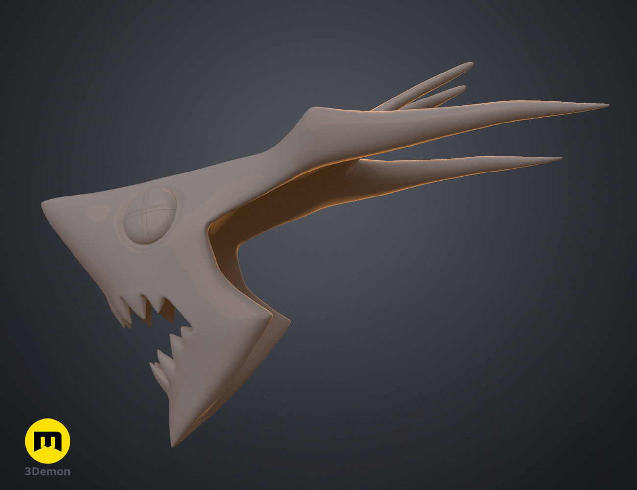 Power Demon Form Chainsaw Man 3D model 3D printable | CGTrader