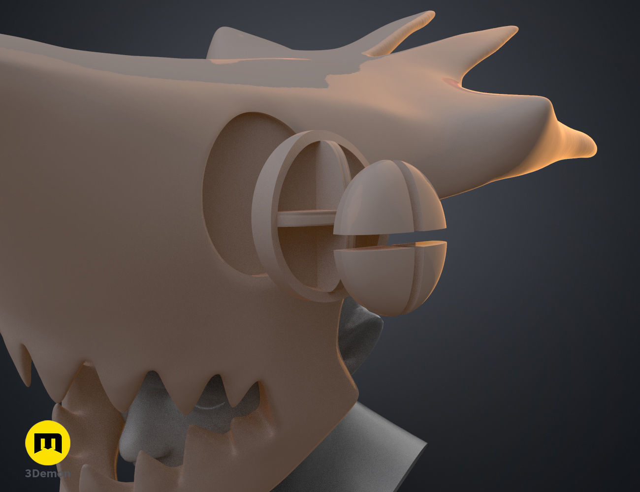 Power Demon Form Chainsaw Man 3D model 3D printable | CGTrader