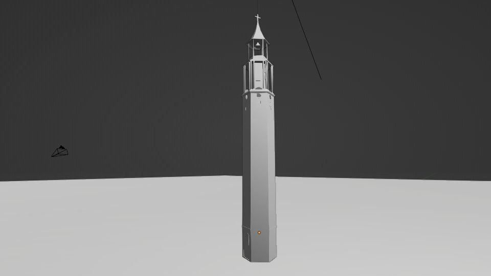 3D model Clock tower VR / AR / low-poly | CGTrader