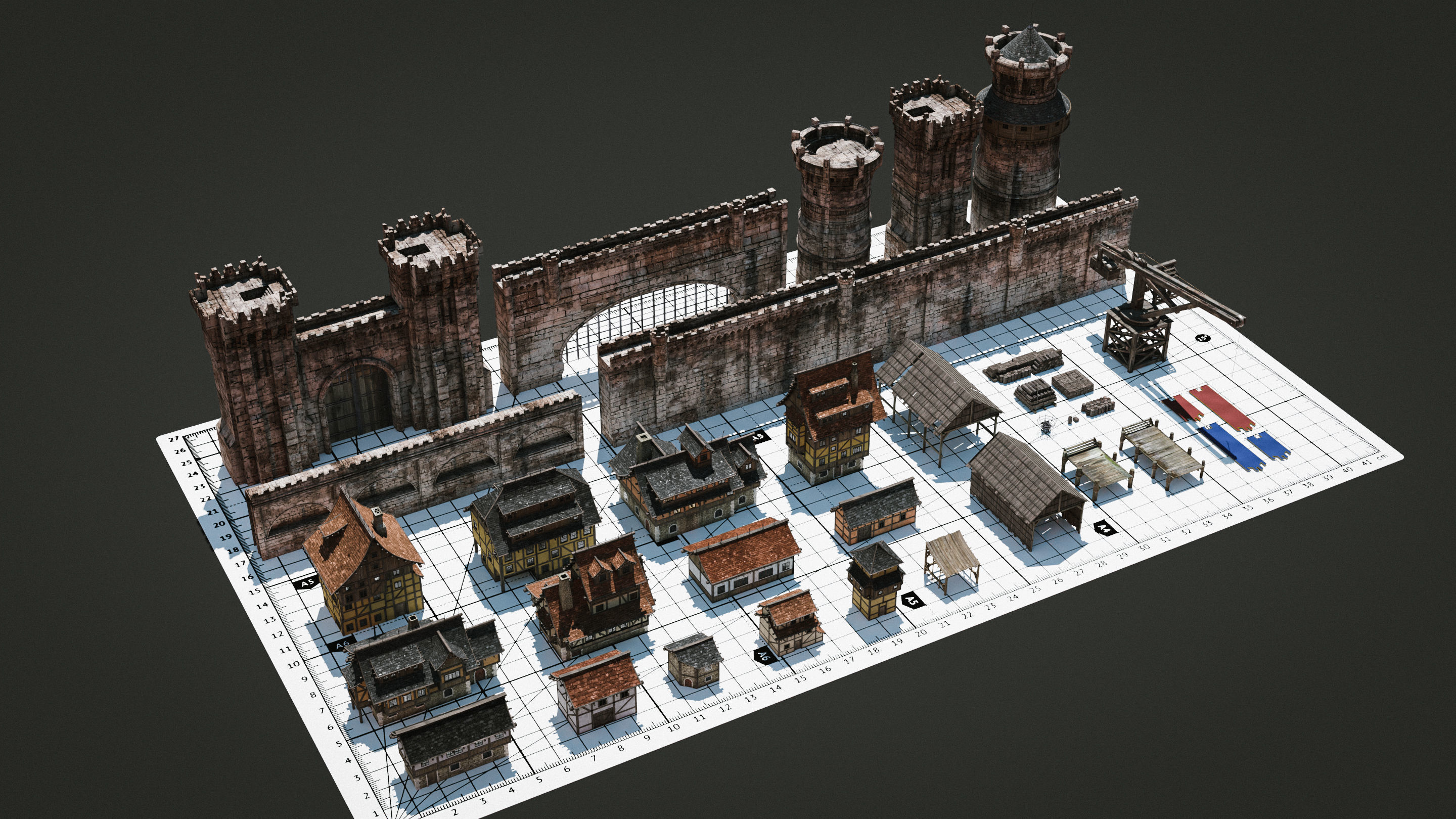 Medievel Fantasy Kit 3D model | CGTrader