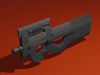 3D model low poly P90 VR / AR / low-poly | CGTrader