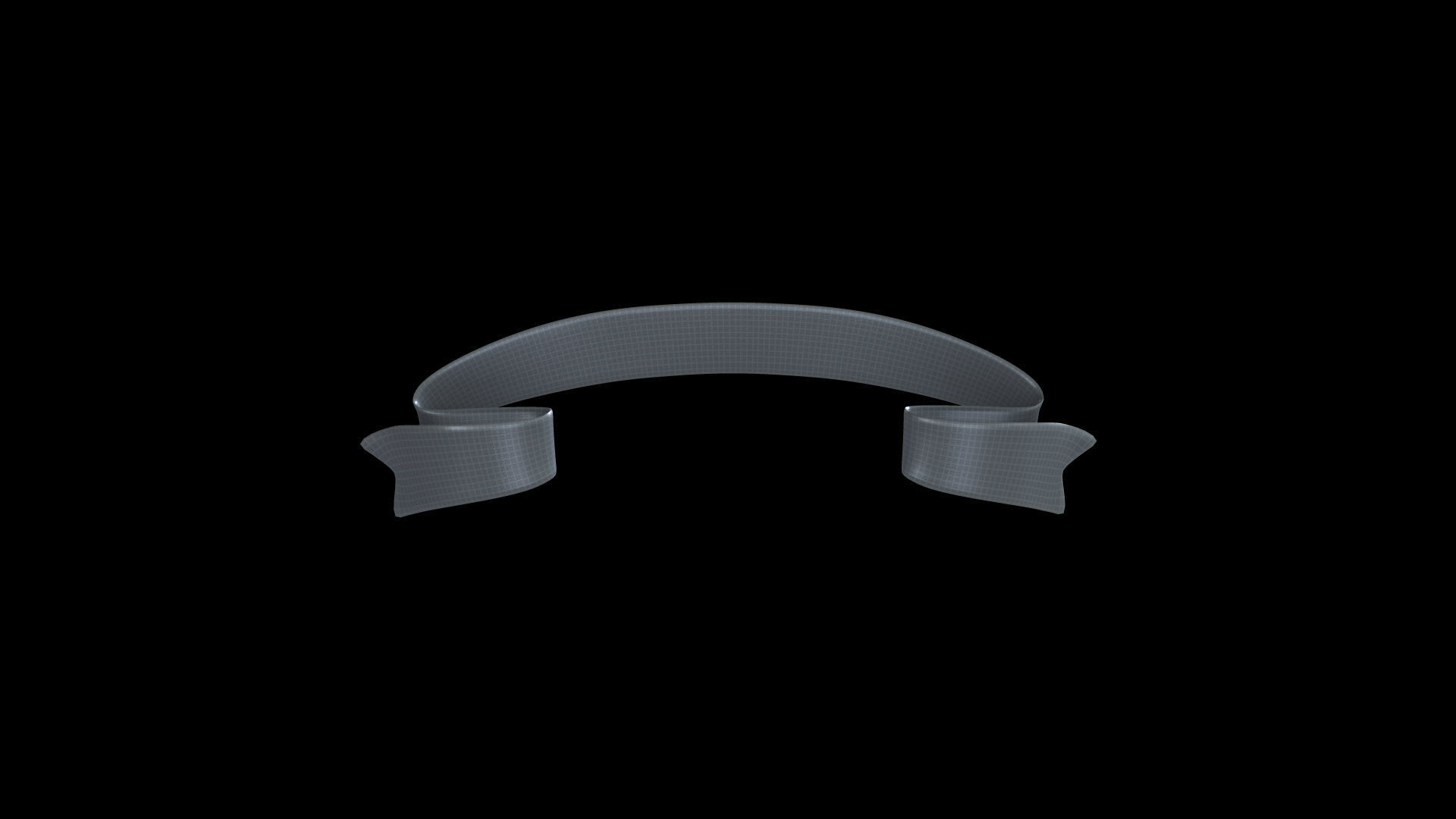 RIBN-001 Ribbon 3D model | CGTrader