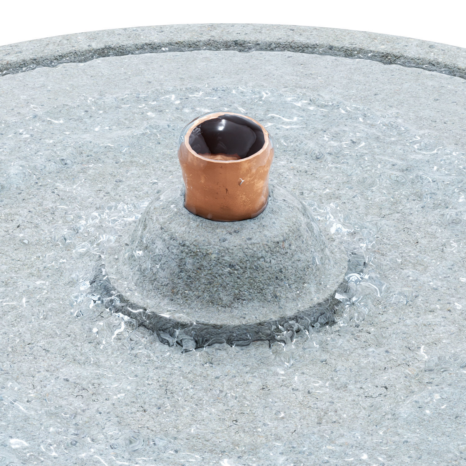 Calistoga Fountain 3D model | CGTrader