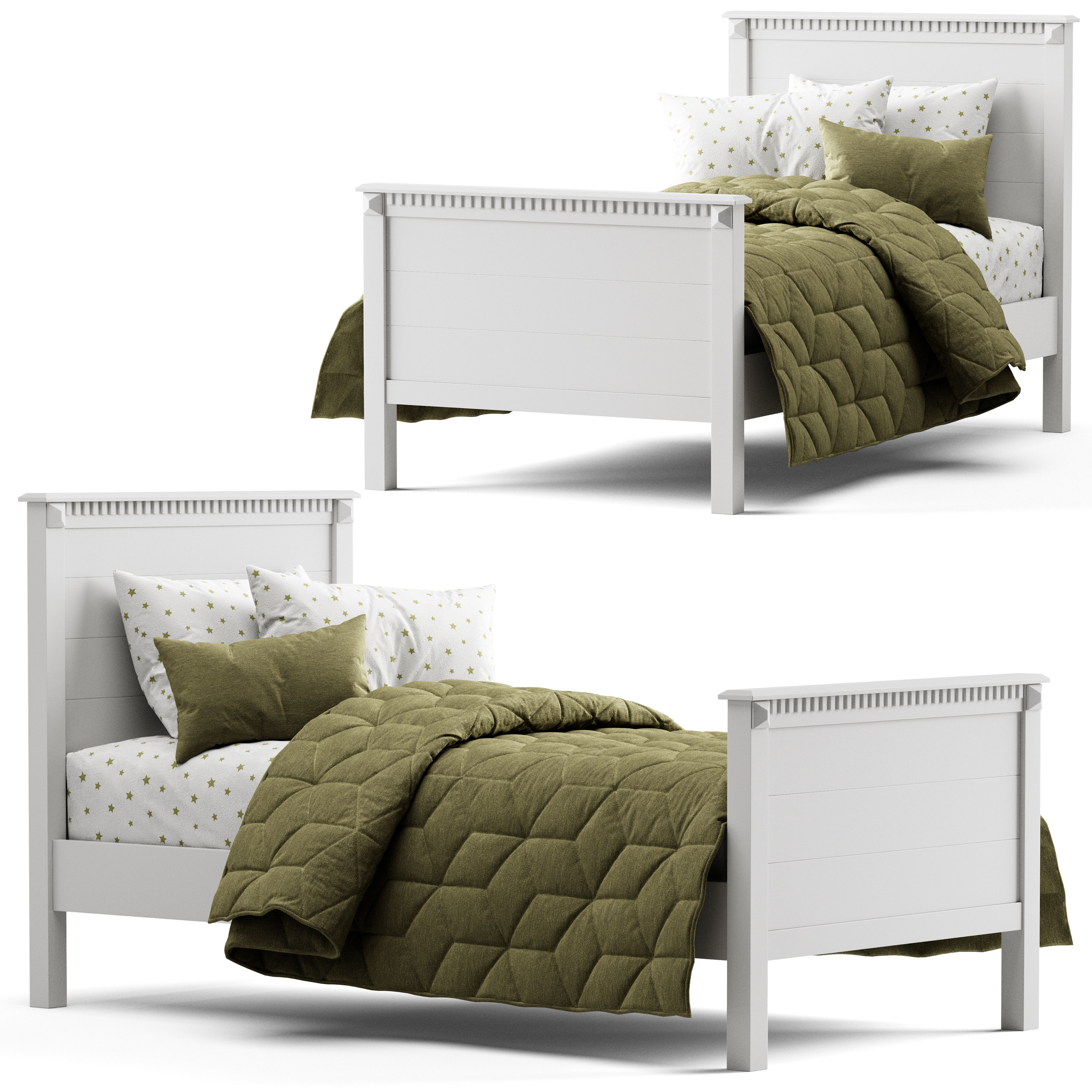 Rory Bed 3D model | CGTrader
