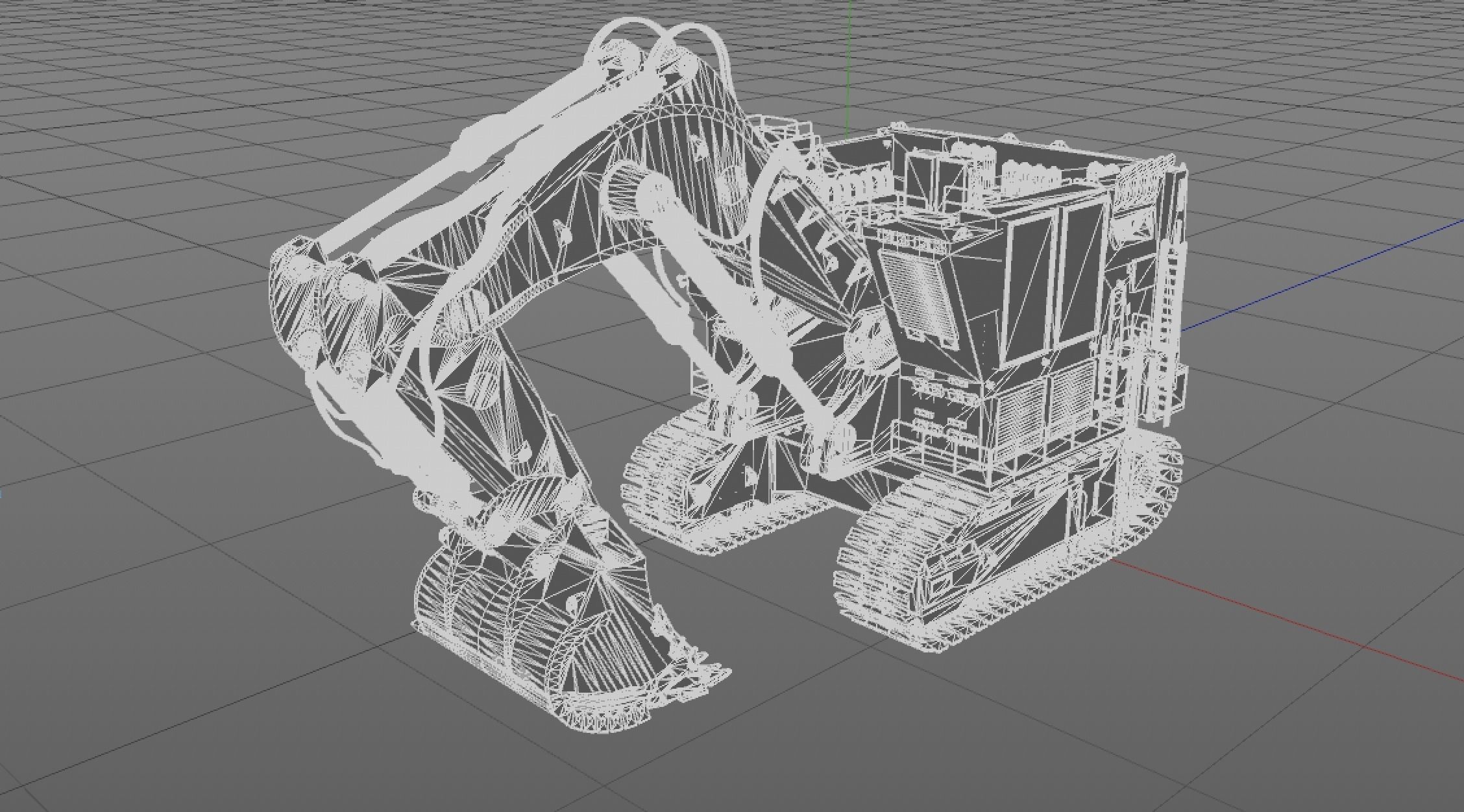 CAT shovel excavator cat 6190 3D model | CGTrader