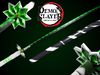 3D model Demon Slayer Sanemi Shinazugawa Green Sword VR / AR / low-poly ...
