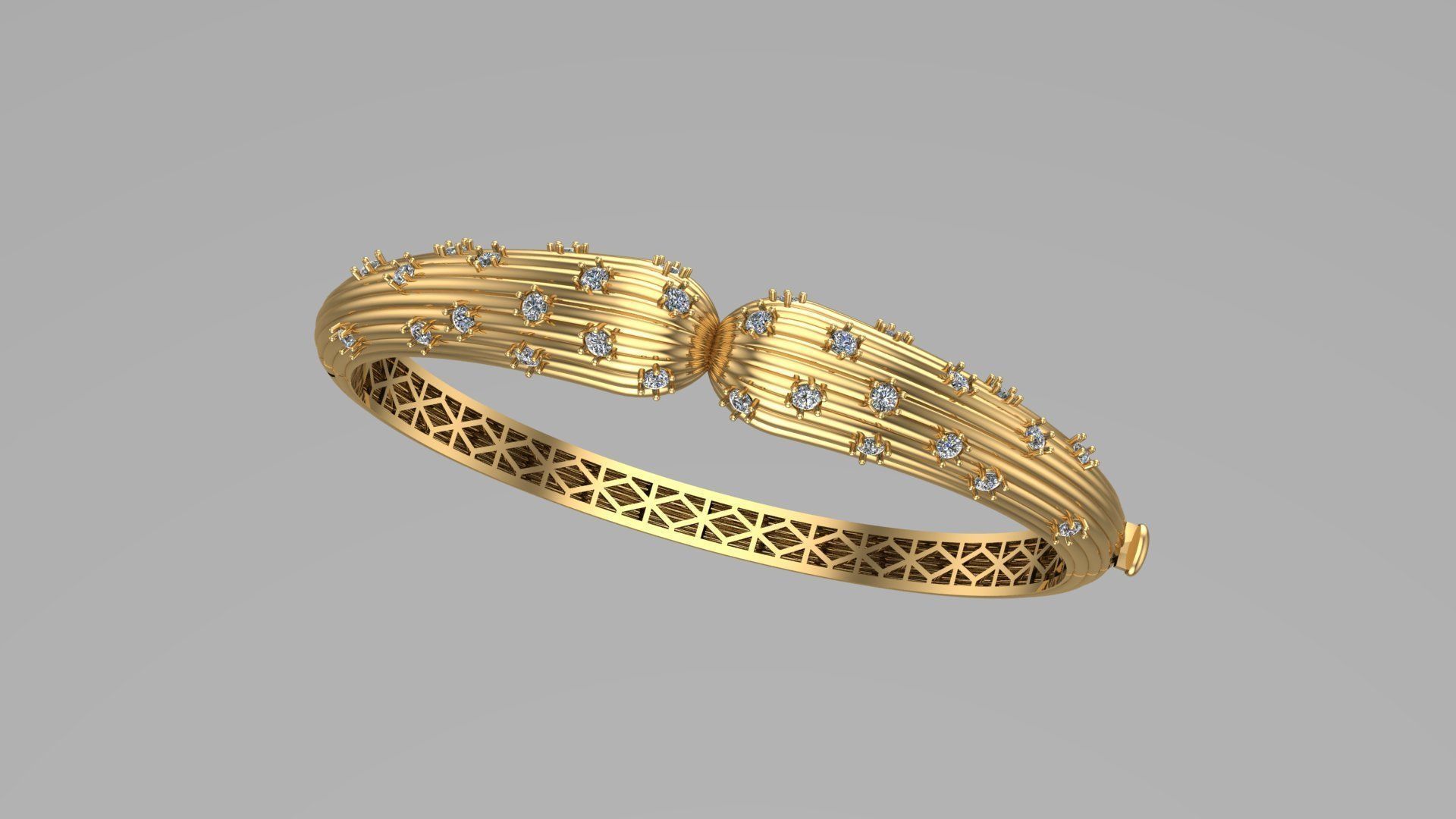 handcuff bracelet 3D model 3D printable | CGTrader